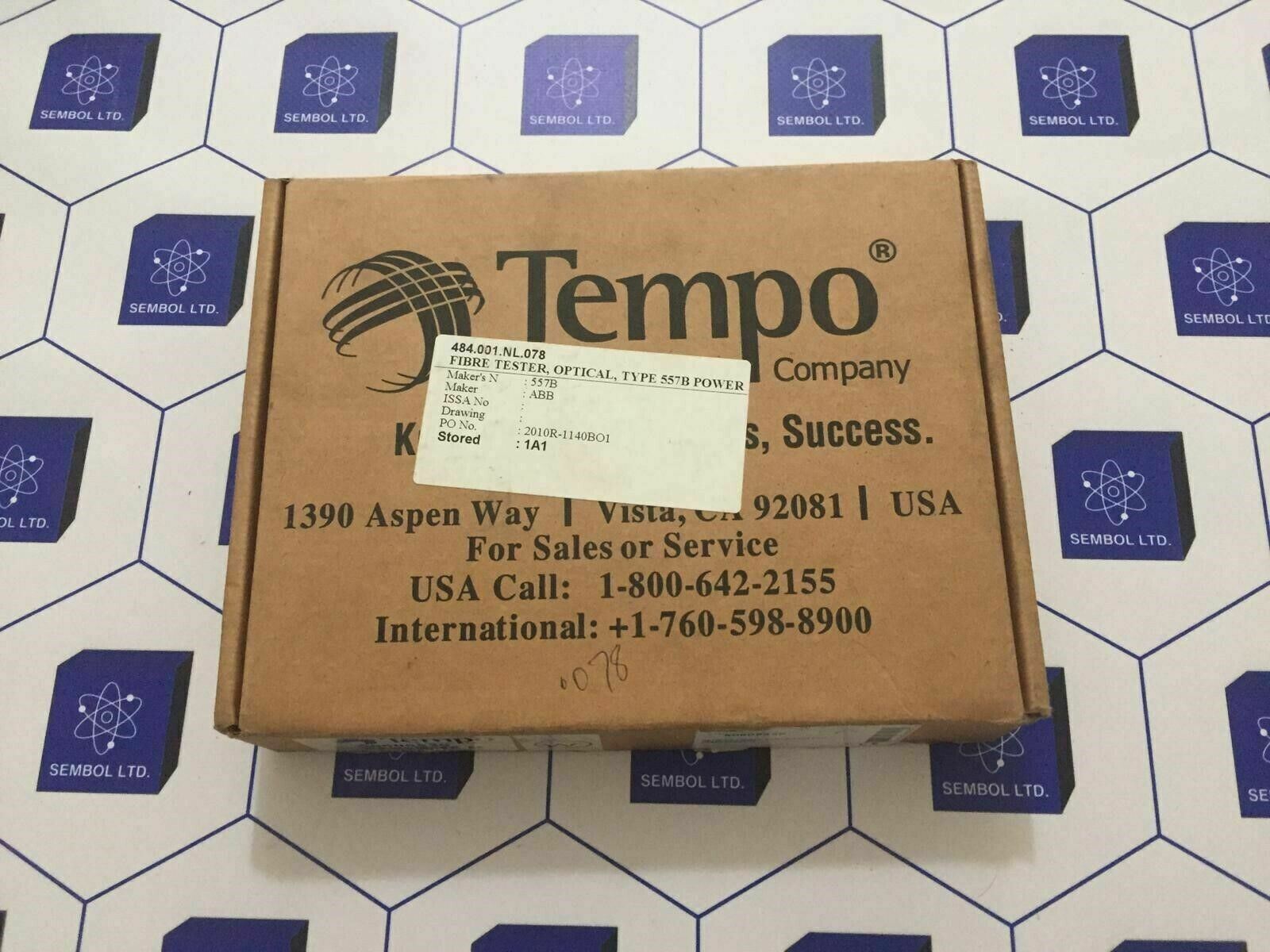 TEMPO 557B Fiber tools power meter – Boyut-Endustriyel